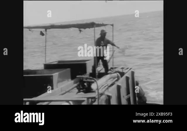 Having spent the bulk of the day reeling in tuna and packing the fish ...