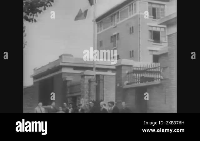 Nazis launch a counter-attack after their surrender in Paris; footage ...