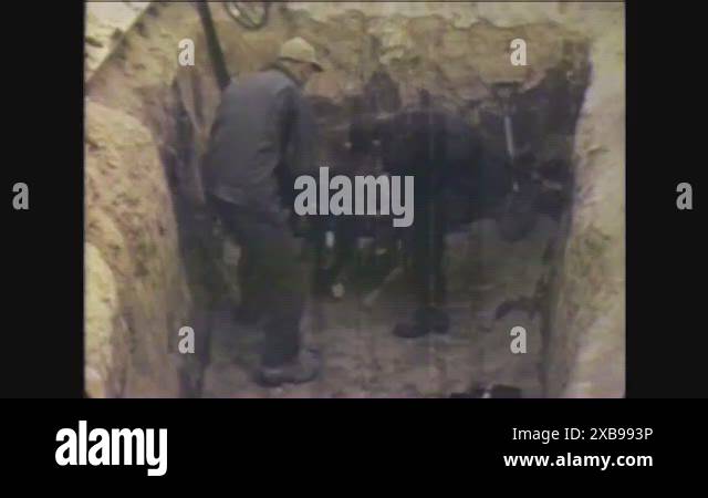 Preparations are made and instruments are installed to measure and ...