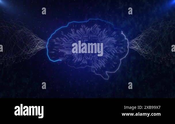 Artificial intelligence AI data mining, deep learning computer ...