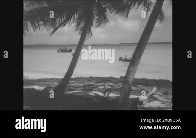 1946 - During the evacuation of Wotho island Wotho natives arrive at ...