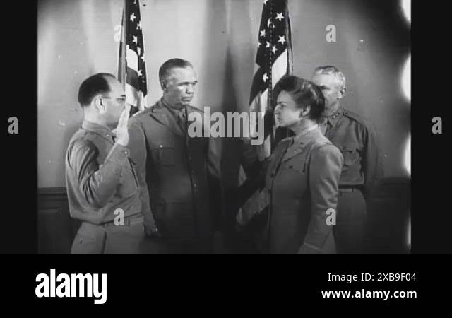 1958 - General George Marshall makes a point of attending when Oveta ...