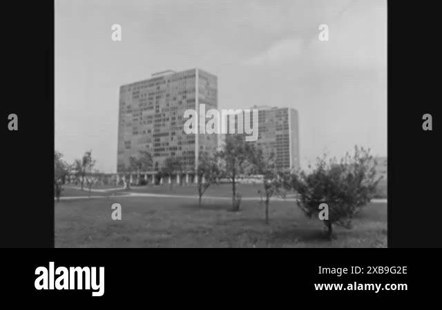1965 - Scenes from the southwest section of Washington, DC illustrate ...