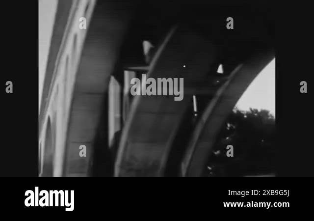 1965 - Scenes from famous rivers in Detroit and Washington illustrate ...