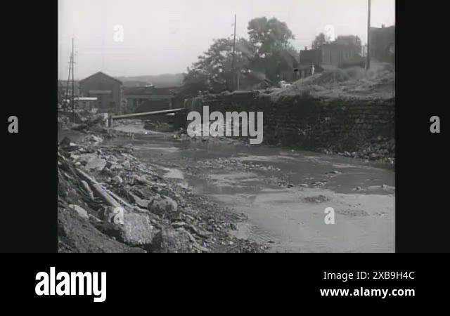 Towns, cities and bridges are destroyed after a hurricane strikes in ...