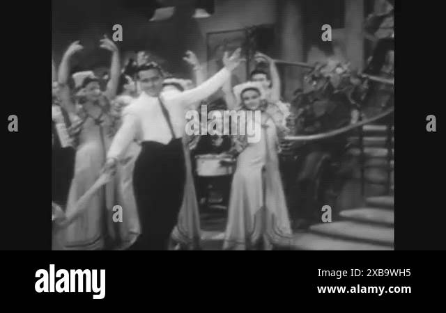 A woman dances and sings a rhumba rhythm in a nightclub in this exotic ...