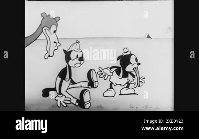 1930 - In this animated film, two thirsty cats and a camel fight over ...
