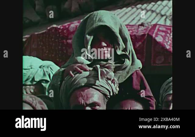 1962 - Tribal people of the ancient city of Peshawar, Pakistan welcome ...