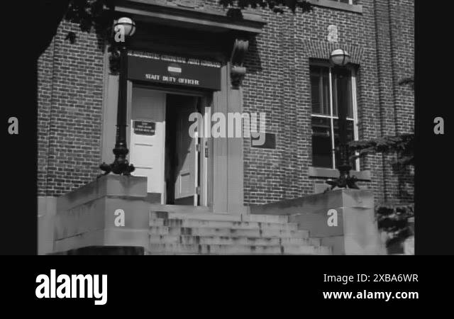 1960s - Sergeant Stuart Queen has a walk on the streets of Fort Monroe ...