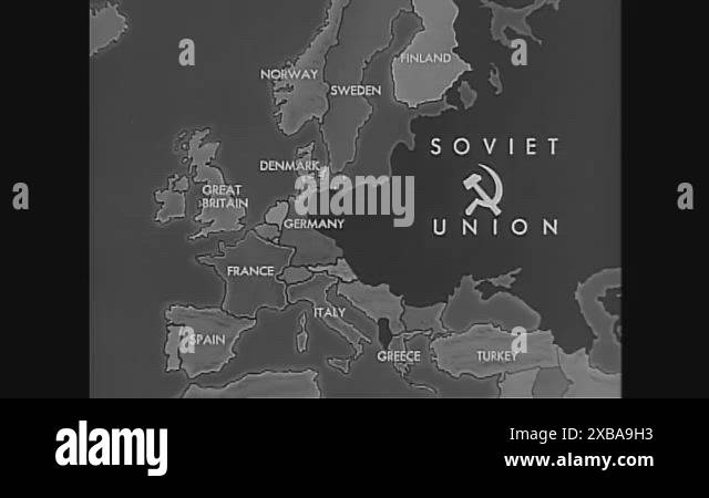 German cities are destroyed and in ruins after WWII, but now the ...