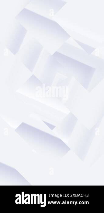 Vertical video - clean white motion background animation with rotating ...