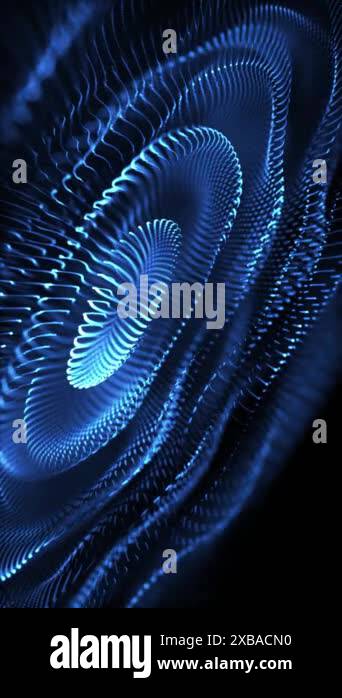 Vertical video - abstract technology motion background animation with a ...