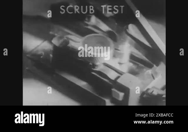 A factory strength test, scrub test, abrasion test, folding test ...