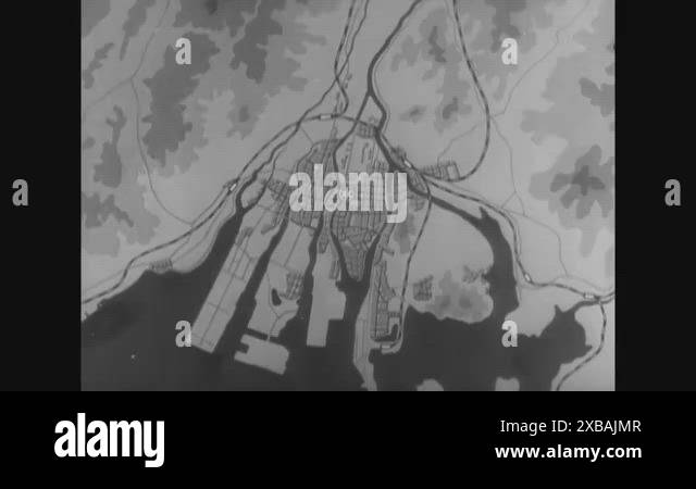 1945 - An animated map of Japan pinpoints the epicenter of the atomic ...