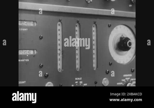 Scientists work with dirt samples and terramycin organism in a Pfizer ...