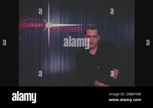 Perry Como wraps up a Sunbeam advertising show with a brief recap on ...