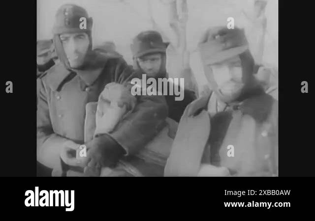 Nazi prisoners of war are marched off to prison, after the Battle of ...