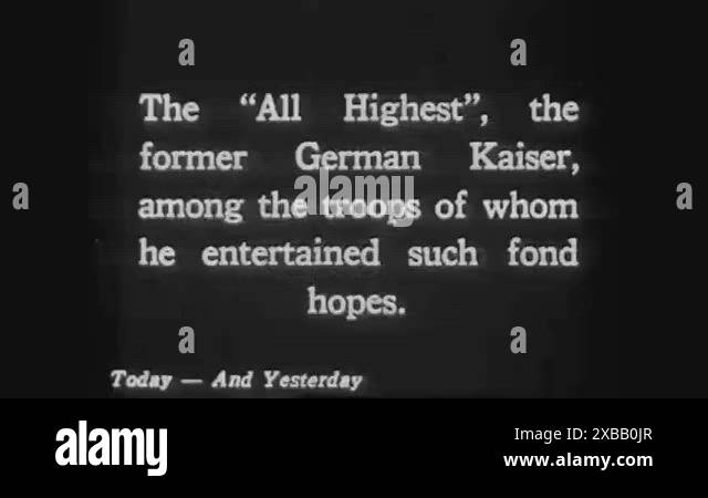 Germany defeated ww1 Stock Videos & Footage - HD and 4K Video Clips - Alamy