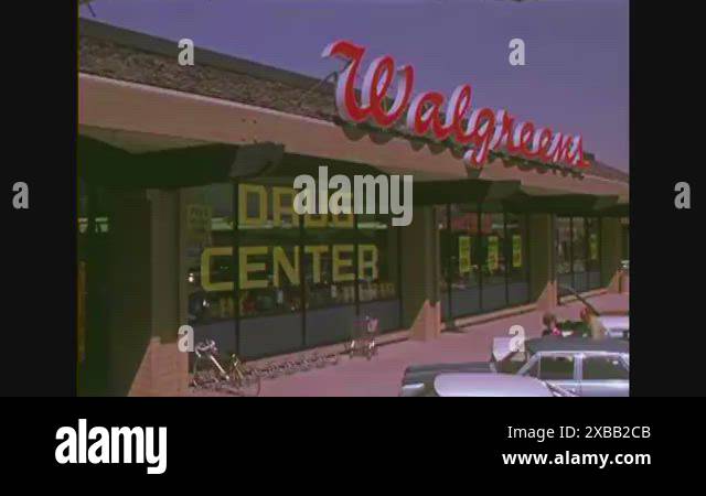 The exteriors of many drugstores, including a Walgreens, are shown in ...