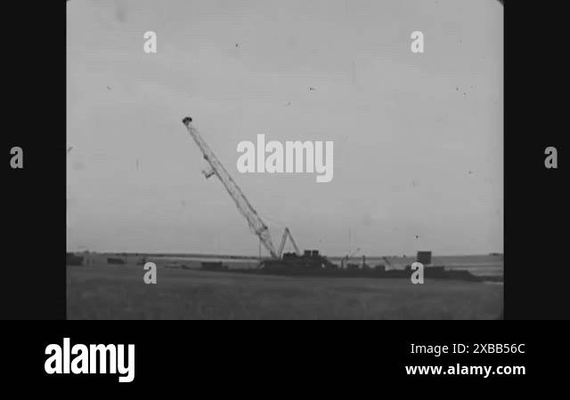 The majesty of an oil rig rising in 1959 is compared to the humble ...