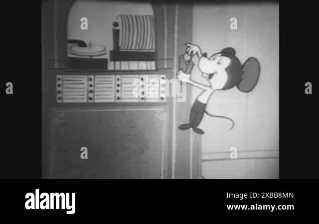 Cartoon character Mighty Mouse fights tooth decay and advertises ...