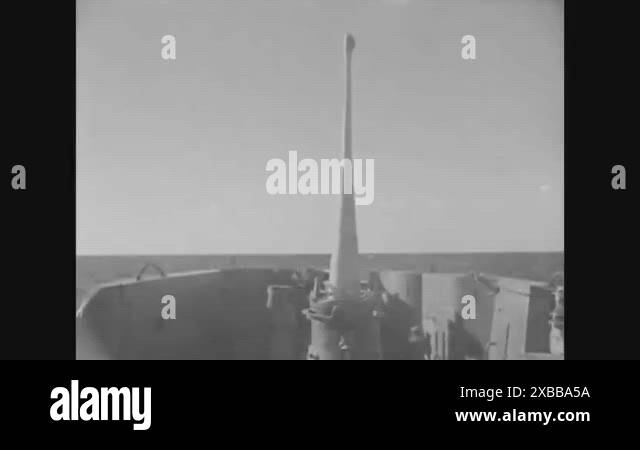 Sailors dive their U-boat and look through the periscope at incoming ...