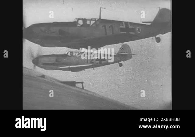 The Royal Air Force takes off and dogfights with Nazi warplanes in the ...