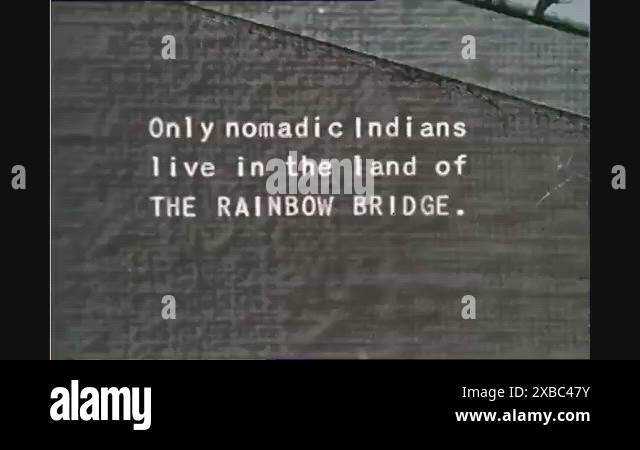 Only Nomadic Native Americans live in the land of The Rainbow Bridge in ...