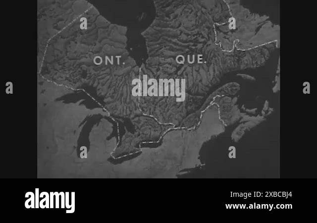 1943 - An animated map shows the trade routes for certain imports and ...