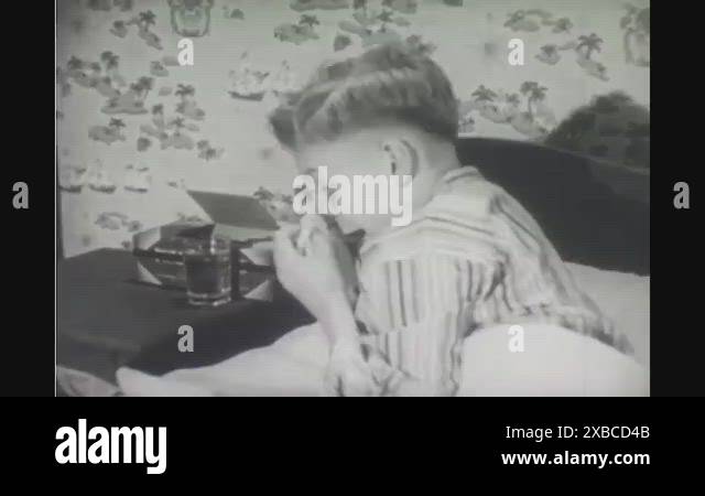 1950 - Animation is used to show what the inside of a sick boy's head ...