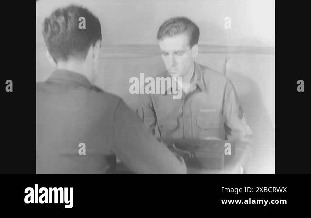 1940s, A WWII soldiers PTSD symptoms improved after recieving treatment ...