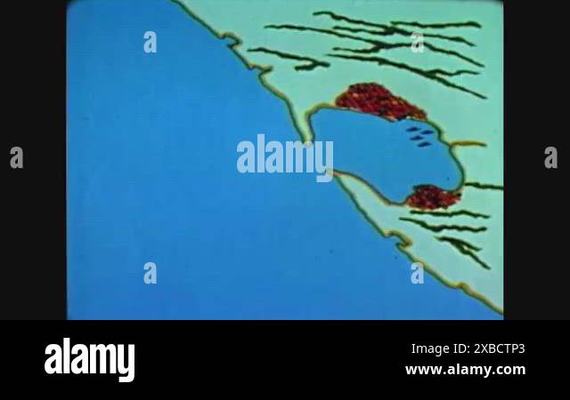 1968 - Animated maps are used to show how sea mines can relieve fleets ...