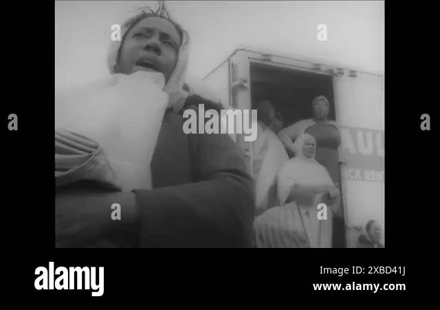 1965 - silent footage of the civil rights movement Selma-to-Montgomery ...