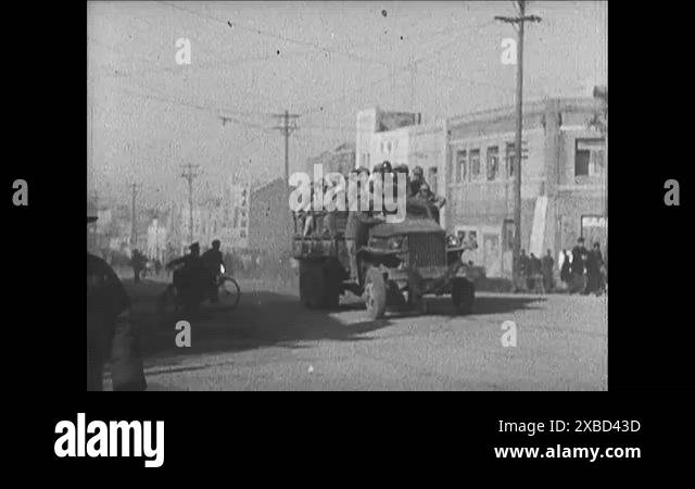 1947 - postwar China struggles for independence. Mao Zedong rises ...