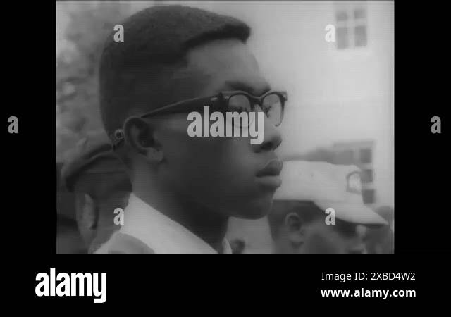 1965 - silent footage of the civil rights movement Selma-to-Montgomery ...