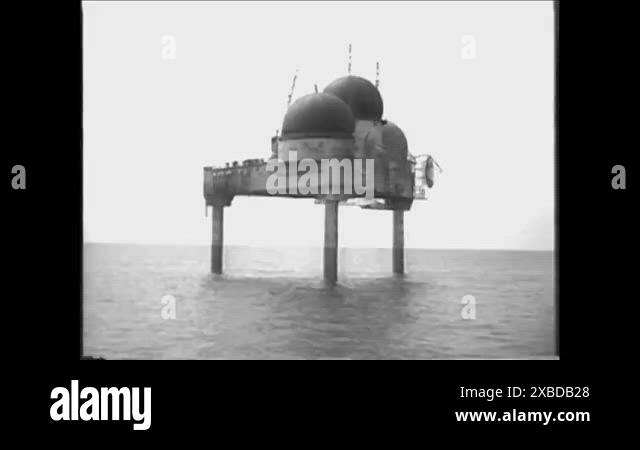 The U.S. navy has a new radar warning station in the ocean just off ...