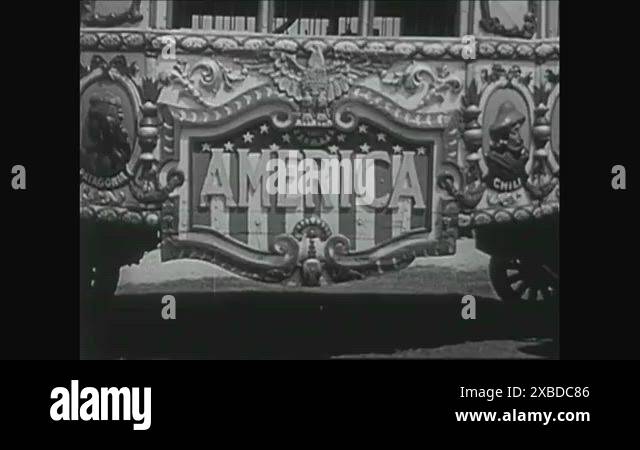 A 1930s, early 40s circus sideshow barker presents a Dixie Jubilee ...