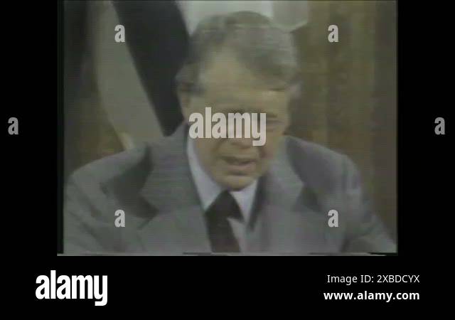 President Jimmy Carter oversees the 1978 Camp David Accords between ...