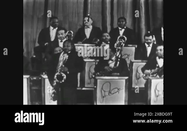Harry Carney's sax solo closes the song Guitar Amour in the 1960s Stock ...