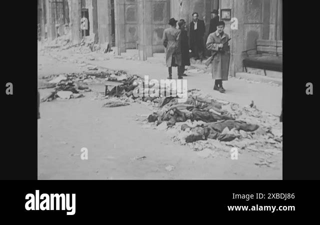 1956 - Rebels in the Hungarian Uprising mourn their dead, and Soviet ...