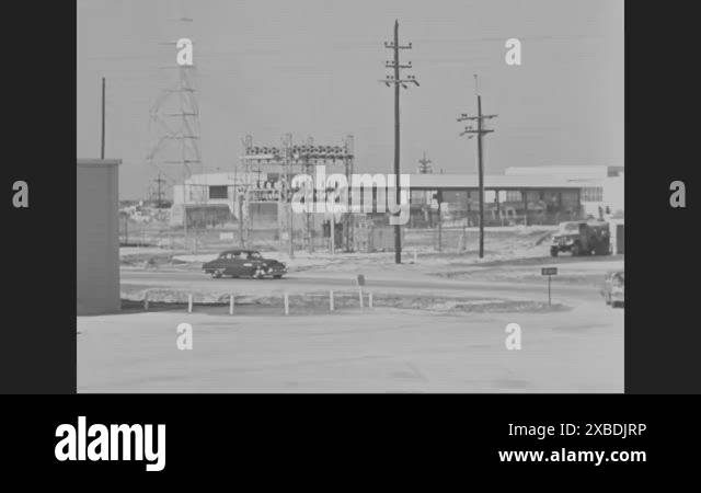 1960 - President Eisenhower arrives at the Central Control Building of ...