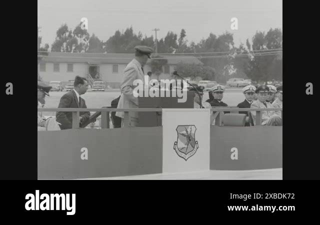 1958 - USAF Chief of Staff General White honors his predecessor General ...