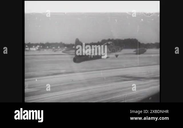 1954 - USAF jets are seen in flight, with special attention paid to ...