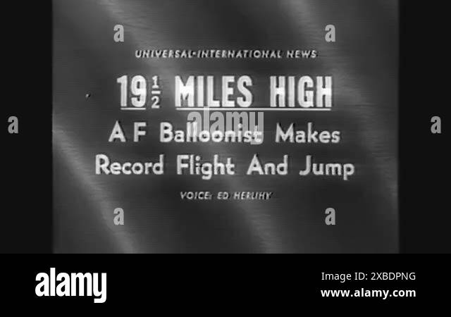 1960 - A USAF airman is put into a special pressure suit for a ...