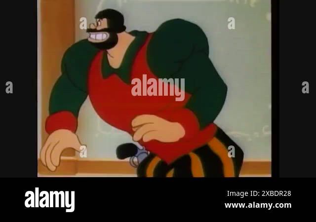 1952 In This Animated Gender Swap Of Cinderella Bluto Uses A Canon Instead Of A Pistol In A
