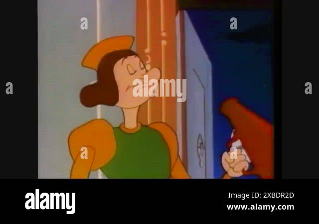 1952 - In this animated gender swap of Cinderella, Popeye and Bluto ...