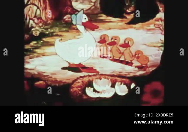 1936 - In this animated film, a mother duck teaches her ducklings how ...