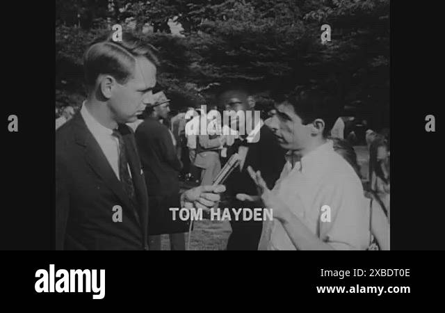 1965 - Tom Hayden explains why the Students for a Democratic Society ...