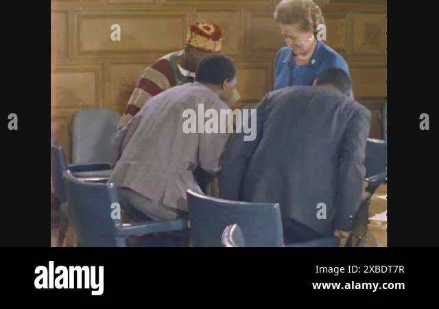 1967 - American ambassador Eugenie Anderson meets with African ...