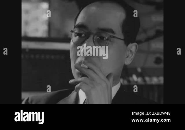 1954 - Physicist Hideki Yukawa oversees the Cosmotron at the Brookhaven ...